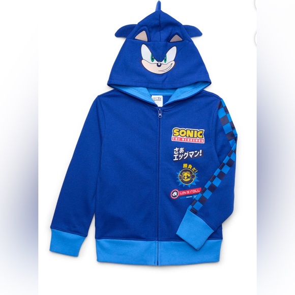 Sonic Editions | Shirts & Tops | Sonic The Hedgehog Boys Shadowed Suit ...